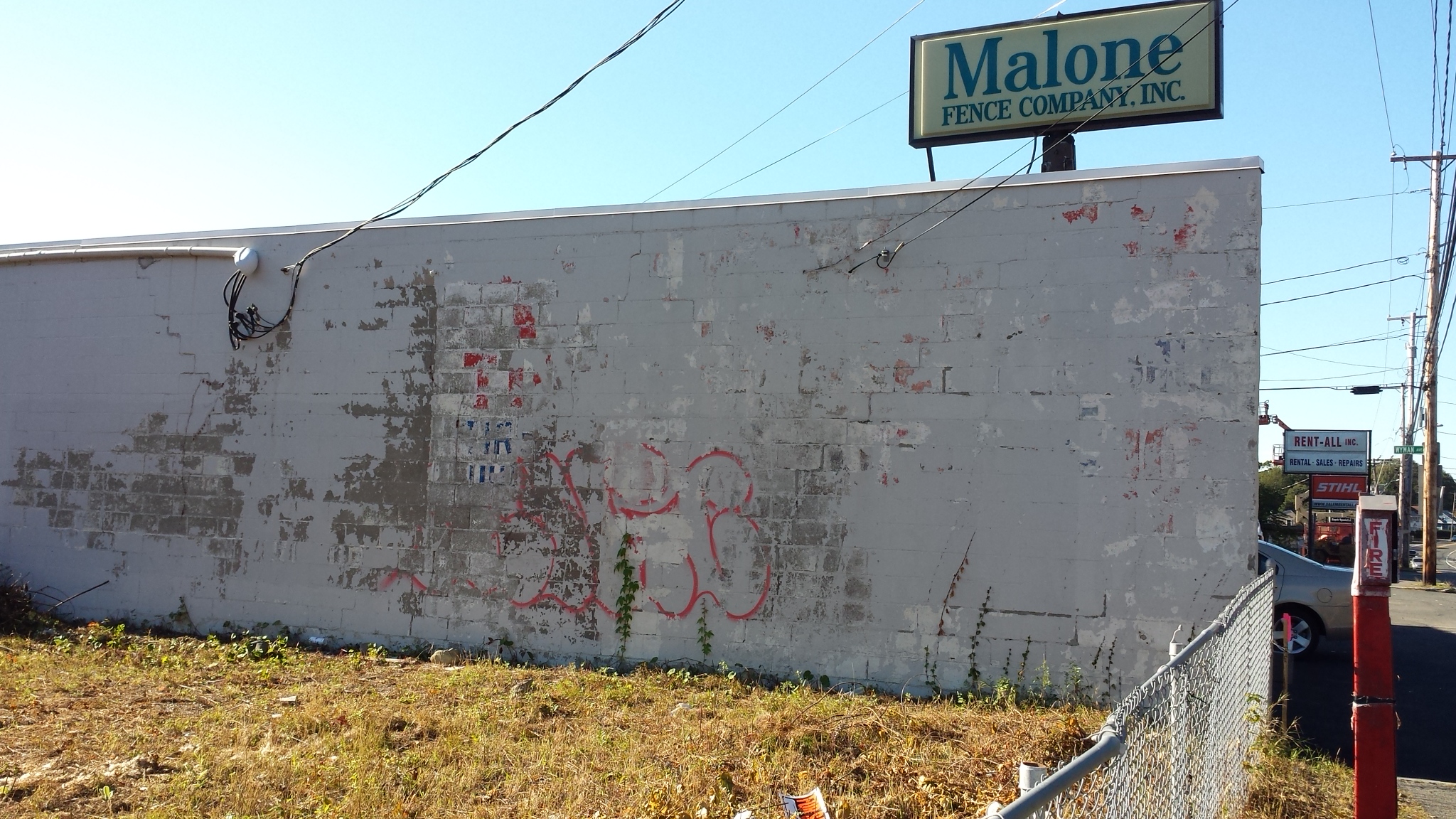 Green Monster Mural at Boston-Area Fence Company | Phillip Coleman ...